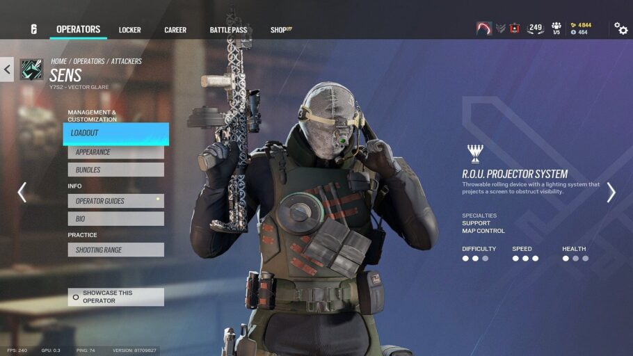 Rainbow Six Siege - O melhor loadout para Sens - Critical Hits