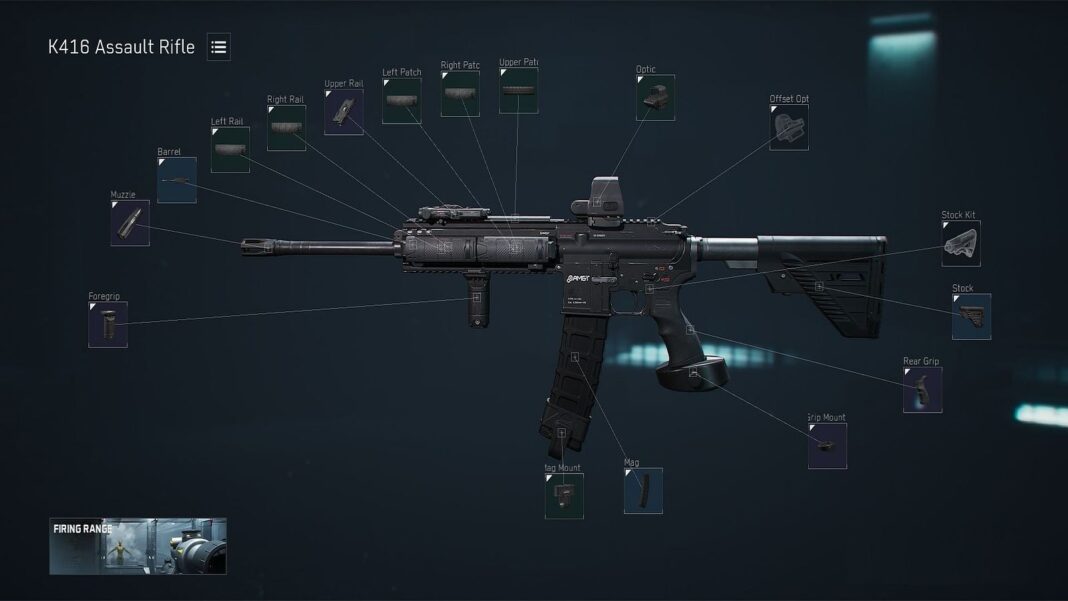 Delta Force - Melhor build para K416 - Critical Hits