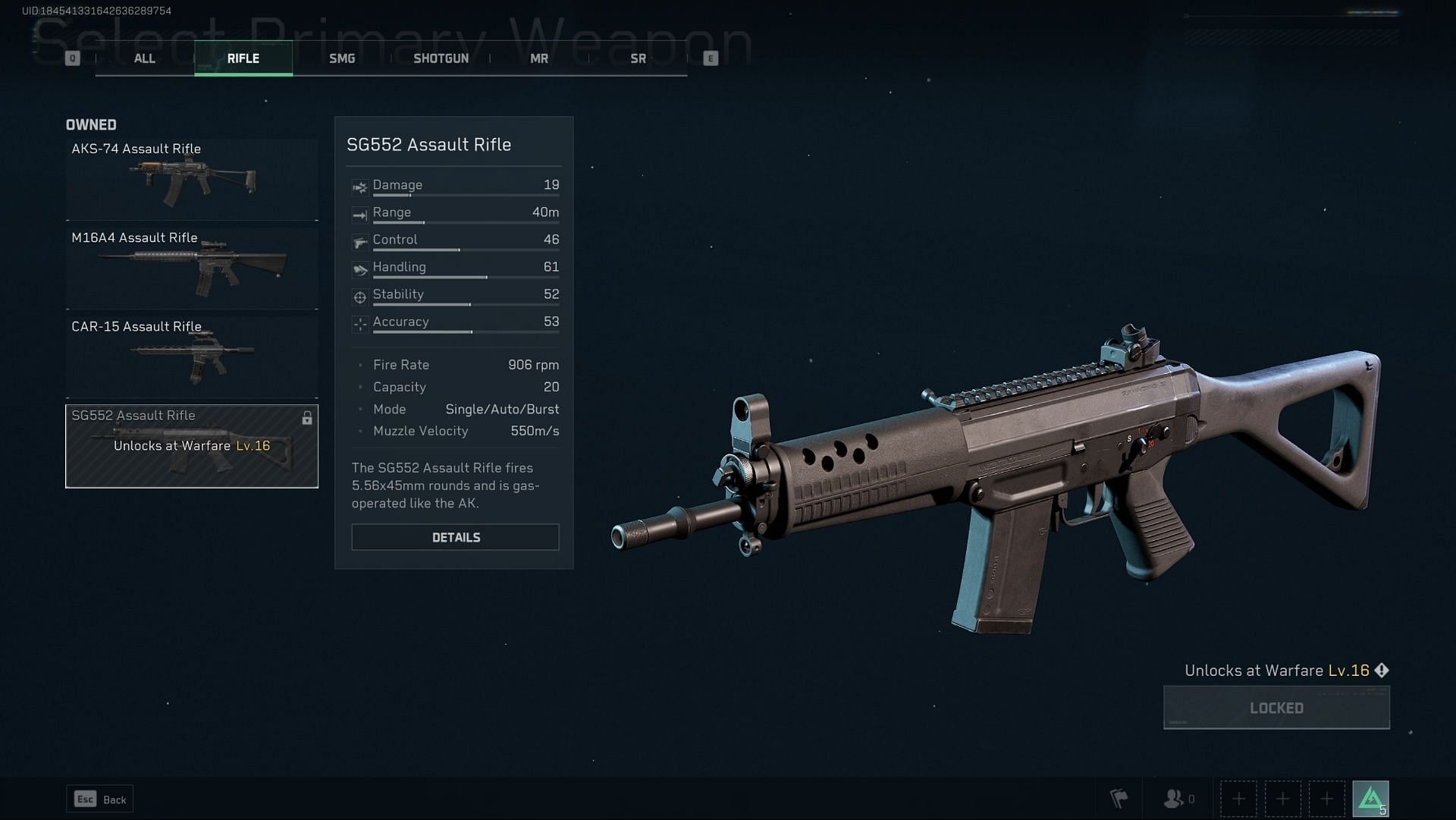 Delta Force - Melhor build para SG552 - Critical Hits