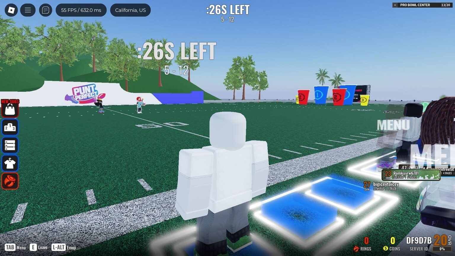 Roblox NFL Universe Football - Guia do evento Pro Bowl - Critical Hits
