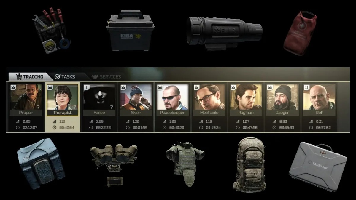 Escape from Tarkov - Melhores trocas por Escambos - Critical Hits