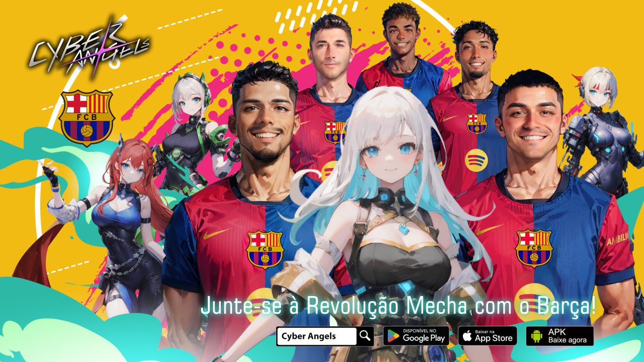 Cyber Angels e FC Barcelona juntos distribuindo recompensas de pré ...