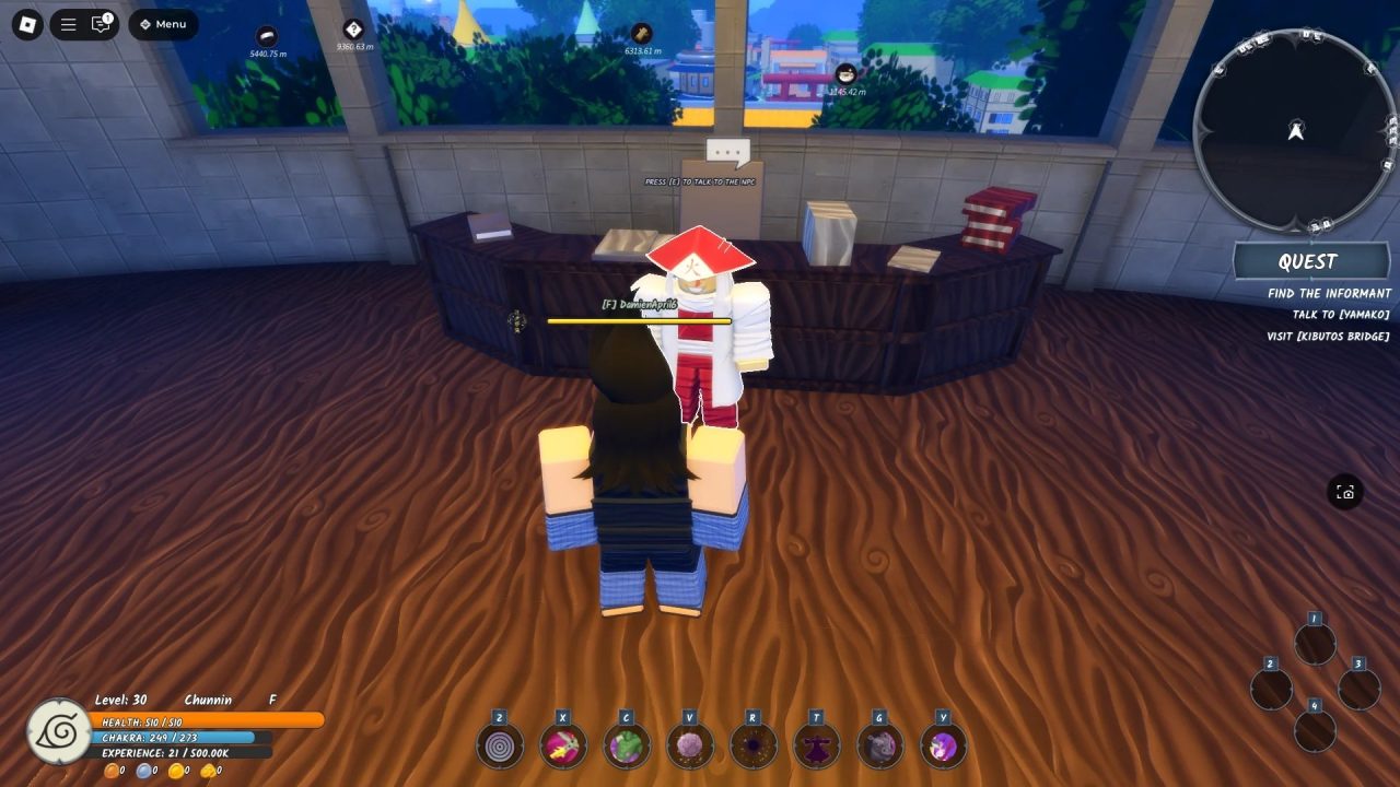 Roblox Ninja Time - Como completar o Exame Chunin - Critical Hits