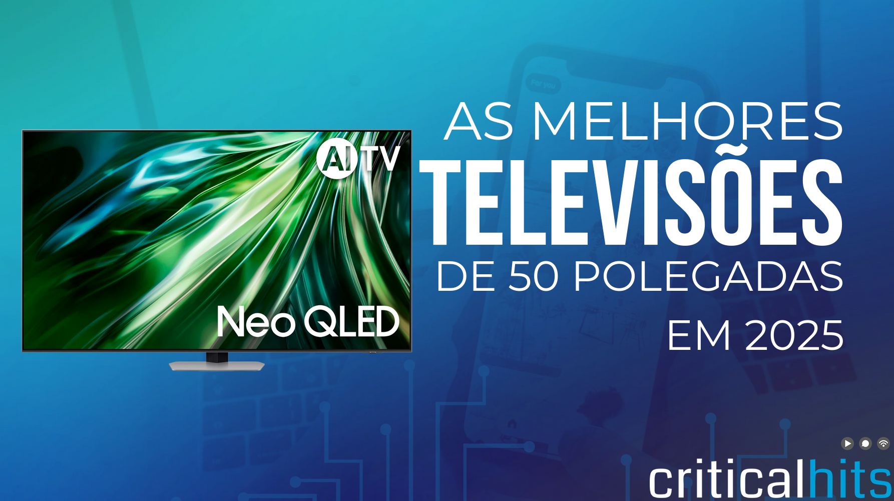 Melhores TVs de 50 polegadas em 2025 - Critical Hits
