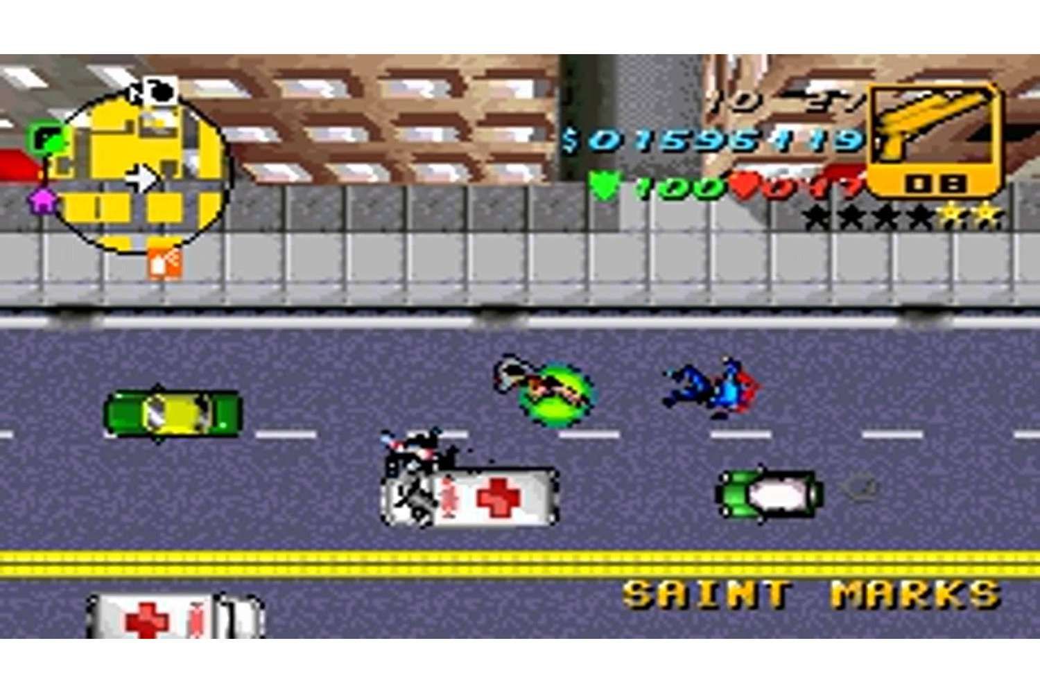 GTA Advance - Cheats, códigos, dicas e desbloqueáveis - Critical Hits