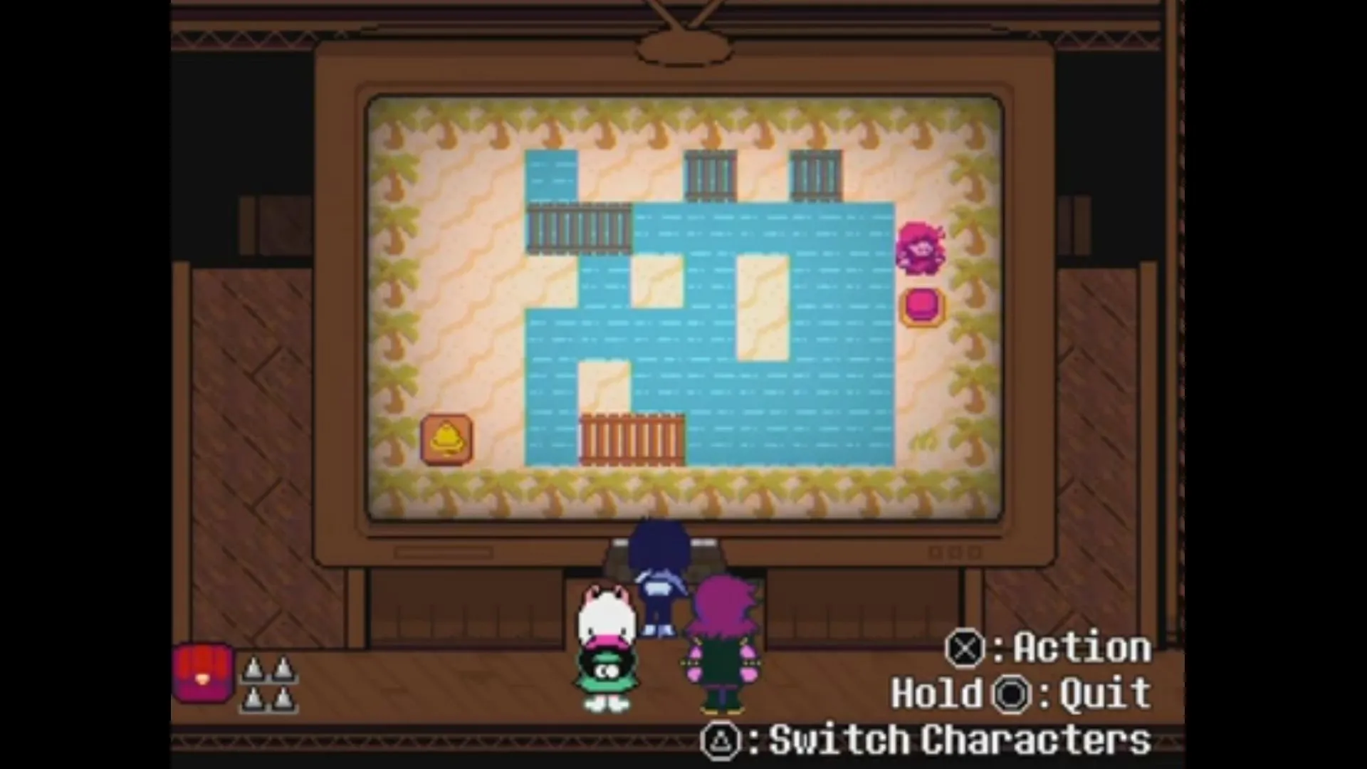 Deltarune - Como resolver o puzzle da Ponte - Critical Hits
