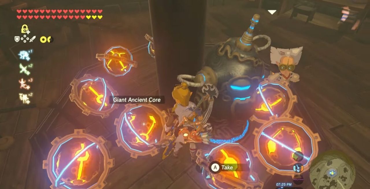 Zelda: Breath of the Wild - Como obter Núcleo Antigo Gigante (Giant ...