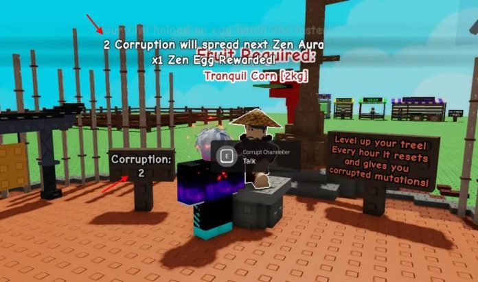 Roblox Grow a Garden - Como obter Corrupted Points e a Corrupted Tree ...