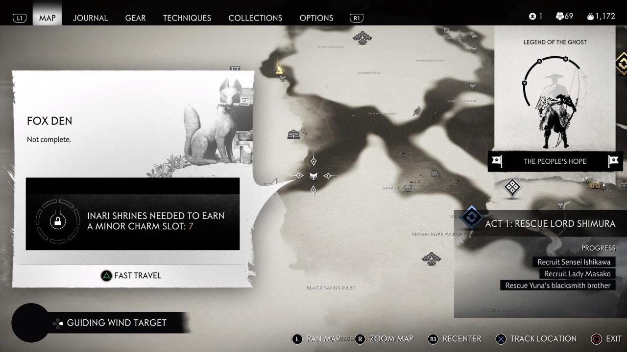 Ghost of Tsushima - Localização de todos os Santuários Inari - Critical ...
