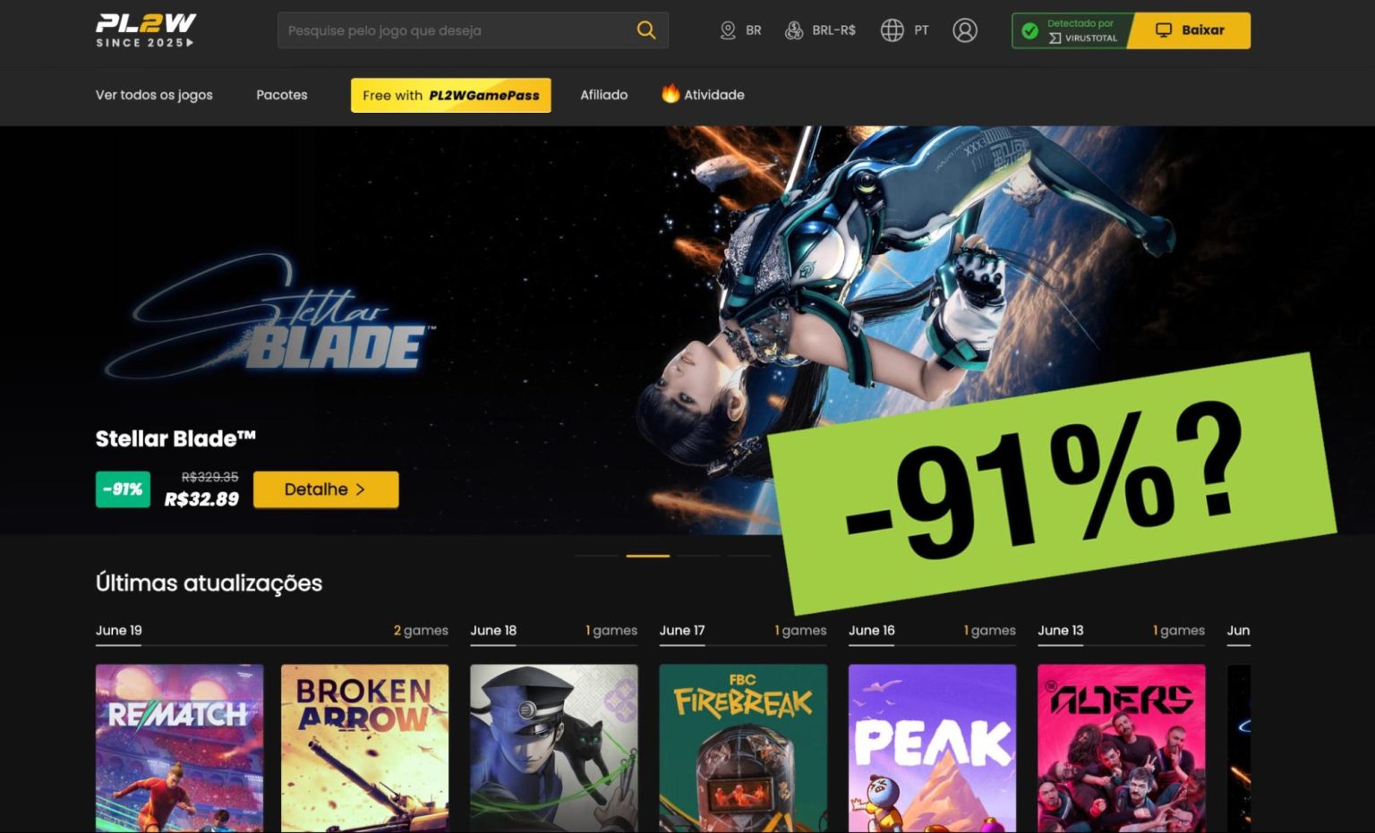 PL2W é Seguro? Uma Análise Completa da Nova Plataforma de Jogos para PC - Critical Hits