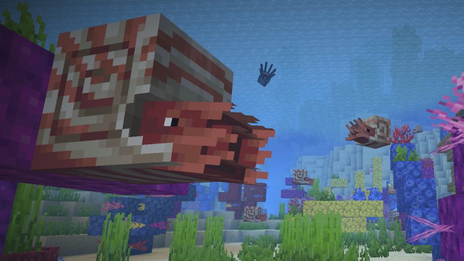 Minecraft: como encontrar, domar e montar o novo mob aquático Nautilus ...