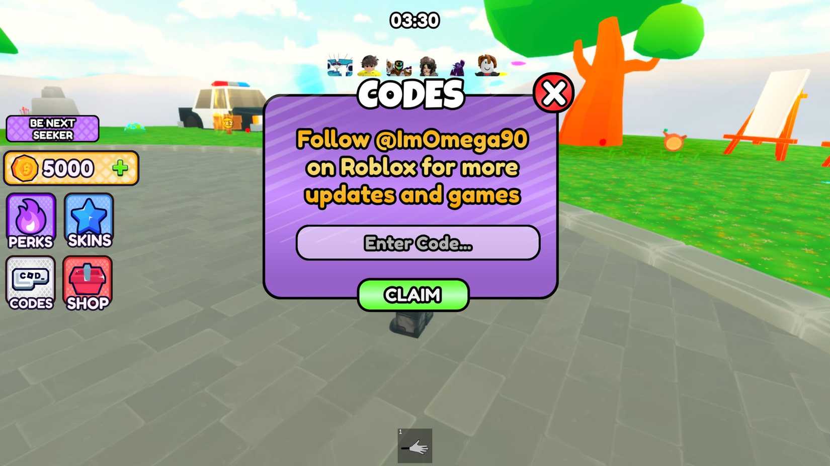 Códigos para Itens Grátis de Roblox Paint and Seek (Junho 2026 ...